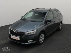 Grey Skoda Fabia 2021 in Vilnius, with an engine capacity of 1.00 L and mileage of 158 thousand km for 10599 €, photo  on AUTOMOTO.COM.LV