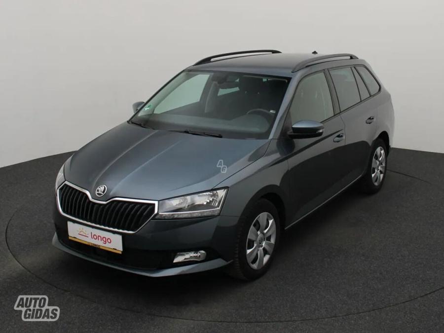 Grey Skoda Fabia 2021 in Vilnius, with an engine capacity of 1.00 L and mileage of 158 thousand km for 10599 €, photo 1 on AUTOMOTO.COM.LV