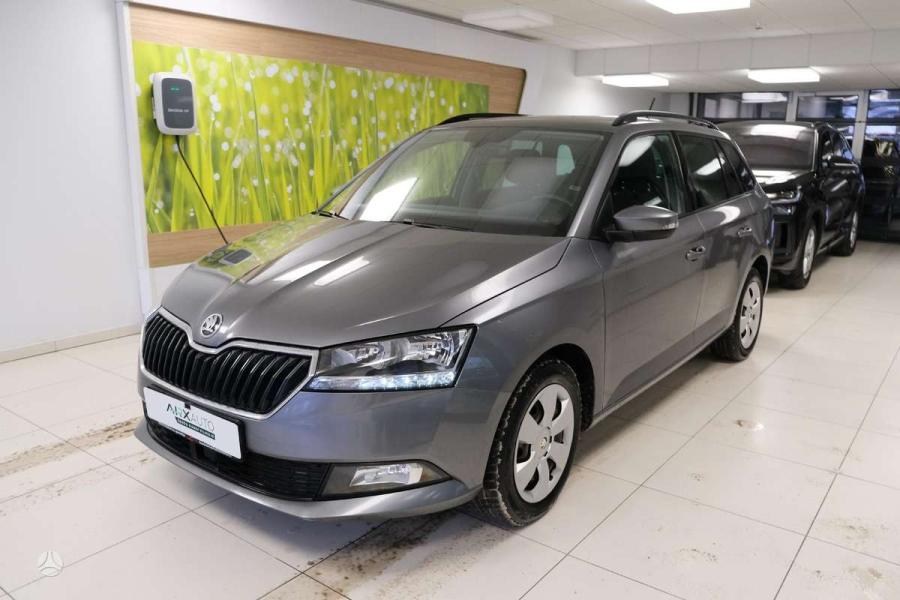 Grey Skoda Fabia 2023 in Vilnius, with an engine capacity of 1.00 L and mileage of 78 thousand km for 13100 €, photo 1 on AUTOMOTO.COM.LV