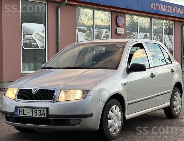 Skoda Fabia 2000 Jelgava, ar dzinēja tilpumu 1.40 L un nobraukumu 193 tūkst. km par 750 €, foto 1 vietnē AUTOMOTO.COM.LV