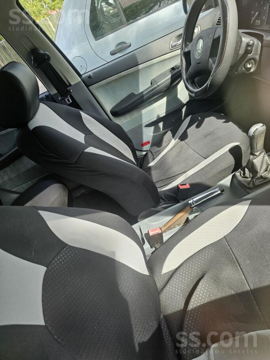 Skoda Fabia 2001 Rīga, ar dzinēja tilpumu 1.90 L un nobraukumu 335 tūkst. km par 1600 €, foto 6 vietnē AUTOMOTO.COM.LV