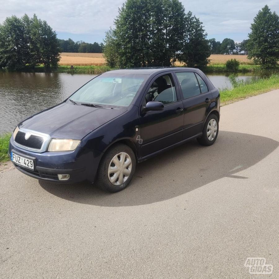 Skoda Fabia 2001 Marijampole, ar dzinēja tilpumu 1.90 L un nobraukumu 600 tūkst. km par 1000 €, foto 1 vietnē AUTOMOTO.COM.LV