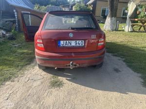 Skoda Fabia 2001 Viļņa, ar dzinēja tilpumu 1.40 L un nobraukumu 182 tūkst. km par 1200 €, foto  vietnē AUTOMOTO.COM.LV
