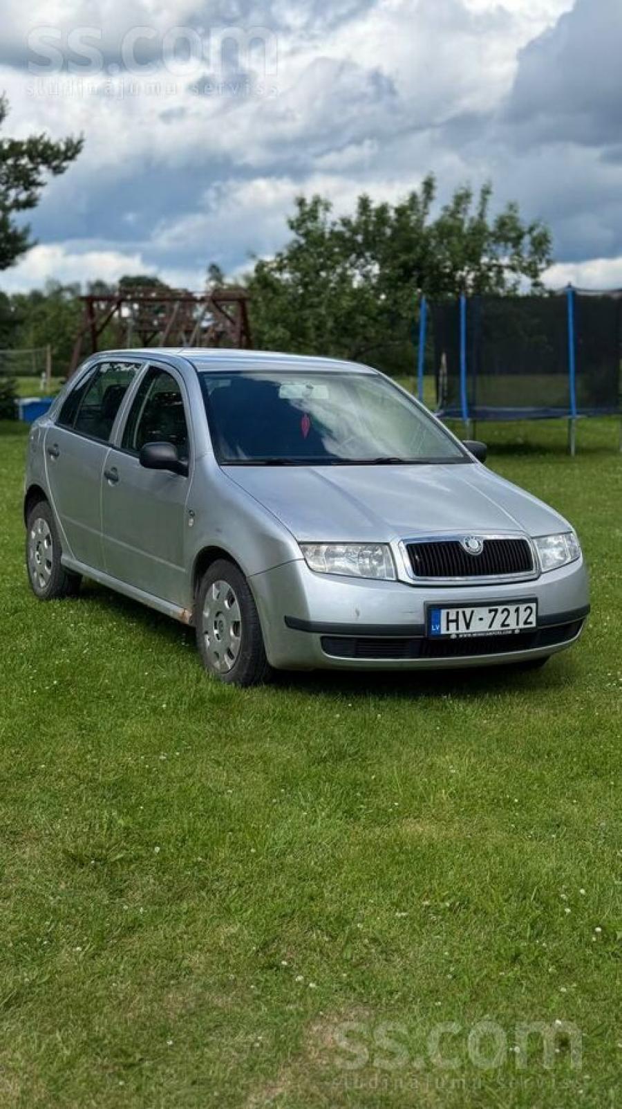 Skoda Fabia 2002 in Cesis, with an engine capacity of 1.40 L and mileage of 220 thousand km for 900 €, photo 1 on AUTOMOTO.COM.LV