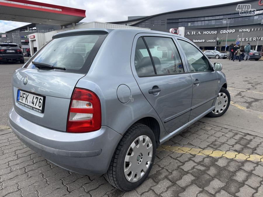 Skoda Fabia 2003 in Kaunas, with an engine capacity of 1.40 L and mileage of 168 thousand km for 500 €, photo 7 on AUTOMOTO.COM.LV