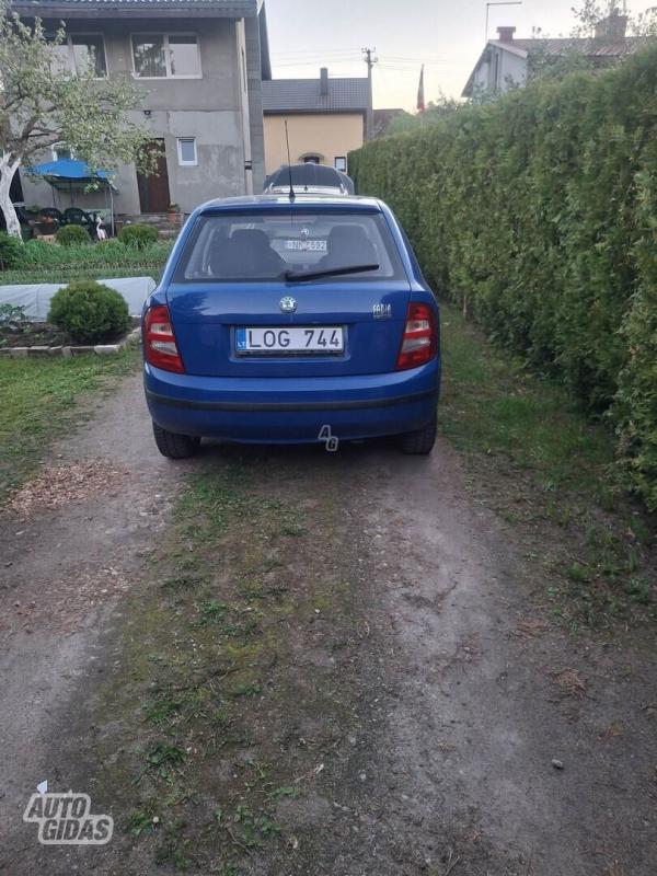 Skoda Fabia 2003 Viļņa, ar dzinēja tilpumu 1.20 L un nobraukumu 169 tūkst. km par 1150 €, foto 3 vietnē AUTOMOTO.COM.LV