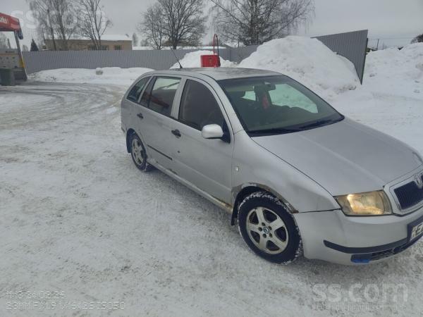 Шкода Фабия 2003 в Прейли, объемом двигателя 1.90 л и пробегом 357 тыс. км за 1050 €, фото 2 на AUTOMOTO.COM.LV