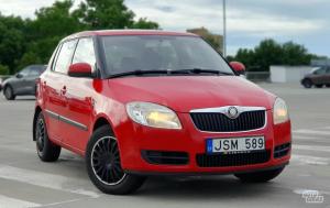 Skoda Fabia 2008 in Vilnius, with an engine capacity of 1.40 L and mileage of 0 thousand km for 620 €, photo  on AUTOMOTO.COM.LV