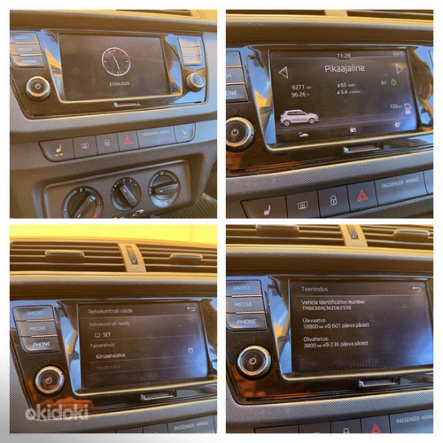 Skoda Fabia 2019 in Tartu, with an engine capacity of 1.00 L and mileage of 282 thousand km for 5600 €, photo 16 on AUTOMOTO.COM.LV