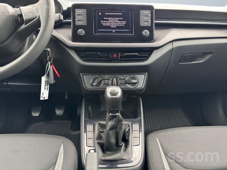 Skoda Fabia 2023 in Riga, with an engine capacity of 1.00 L and mileage of 99 thousand km for 9900 €, photo 12 on AUTOMOTO.COM.LV