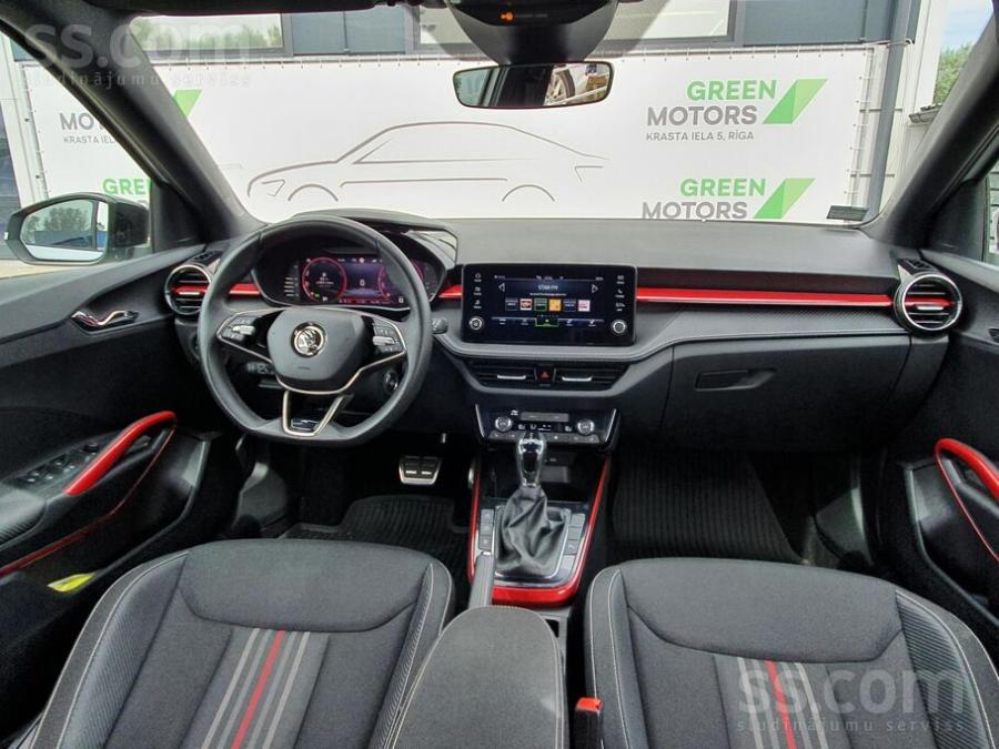 Skoda Fabia 2024 in Riga, with an engine capacity of 1.00 L and mileage of 46 thousand km for 20500 €, photo 8 on AUTOMOTO.COM.LV