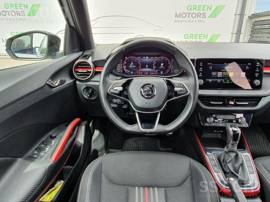 Skoda Fabia 2024 in Riga, with an engine capacity of 1.00 L and mileage of 46 thousand km for 20500 €, photo 12 on AUTOMOTO.COM.LV