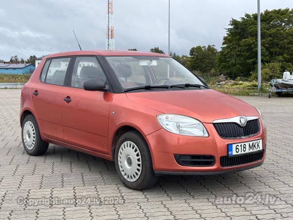Orange Skoda Fabia 2007 in Tartu, with an engine capacity of 1.20 L and mileage of 84 thousand km for 3190 €, photo 3 on AUTOMOTO.COM.LV