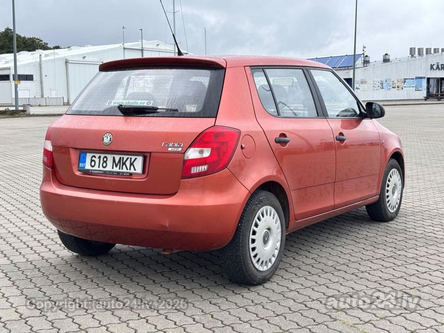 Orange Skoda Fabia 2007 in Tartu, with an engine capacity of 1.20 L and mileage of 84 thousand km for 3190 €, photo 6 on AUTOMOTO.COM.LV