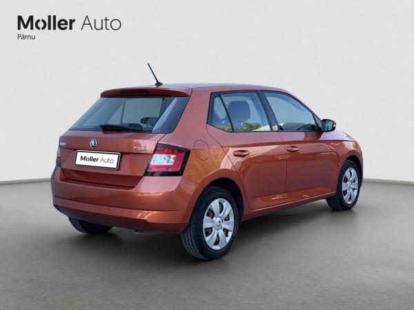 Oranžs Skoda Fabia 2018 Pērnava, ar dzinēja tilpumu 1.00 L un nobraukumu 29 tūkst. km par 8900 €, foto 2 vietnē AUTOMOTO.COM.LV