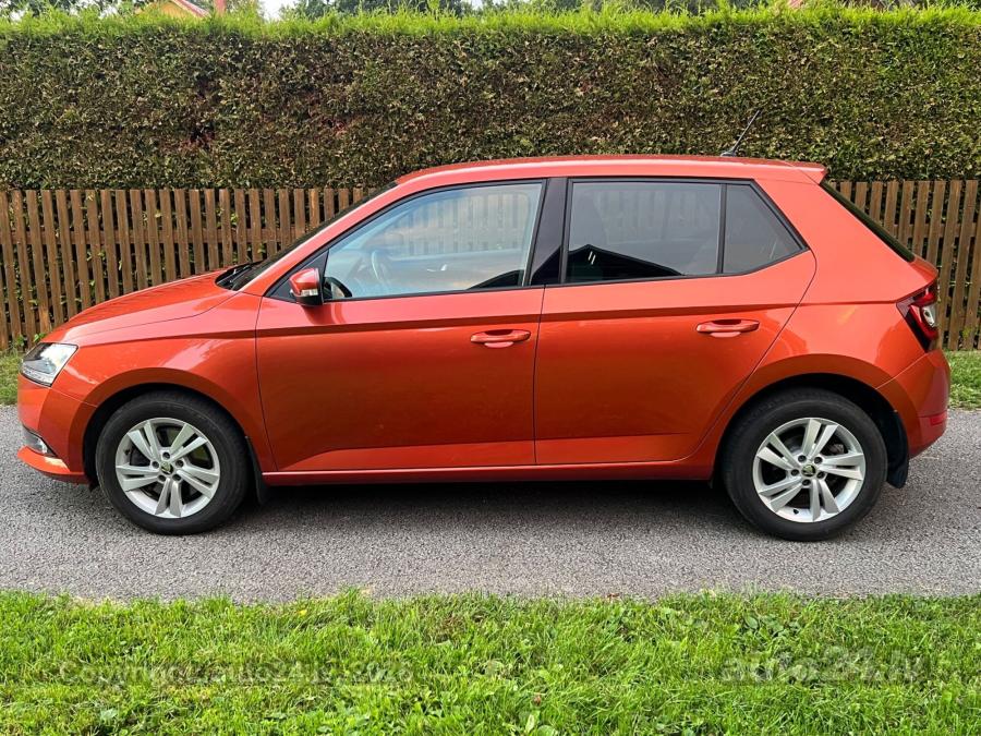 Oranžs Skoda Fabia 2018 Tallina, ar dzinēja tilpumu 0.00 L un nobraukumu 24 tūkst. km par 11990 €, foto 4 vietnē AUTOMOTO.COM.LV