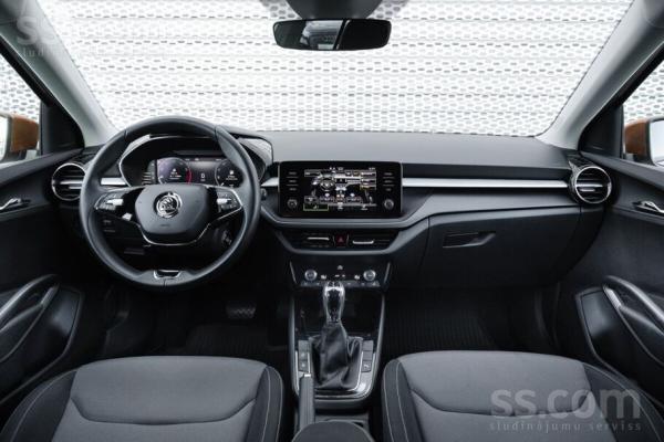 Oranžs Skoda Fabia 2023 Rīga, ar dzinēja tilpumu 1.00 L un nobraukumu 41 tūkst. km par 15900 €, foto 6 vietnē AUTOMOTO.COM.LV