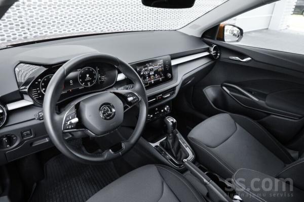 Oranžs Skoda Fabia 2023 Rīga, ar dzinēja tilpumu 1.00 L un nobraukumu 41 tūkst. km par 15900 €, foto 8 vietnē AUTOMOTO.COM.LV