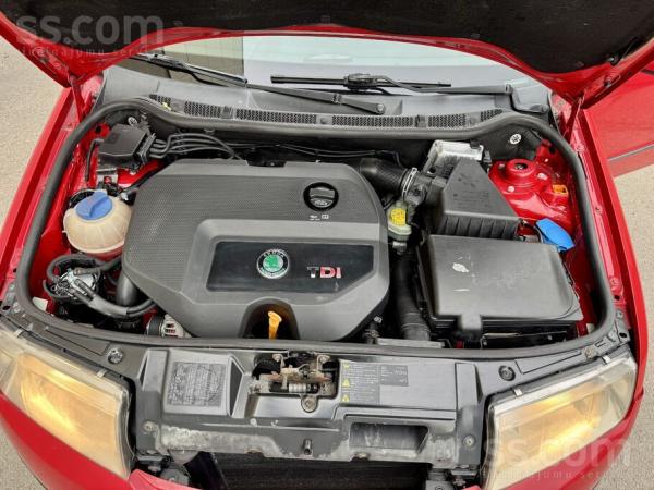 Sarkans Skoda Fabia 2003 Rīga, ar dzinēja tilpumu 1.90 L un nobraukumu 368 tūkst. km par 1340 €, foto 10 vietnē AUTOMOTO.COM.LV