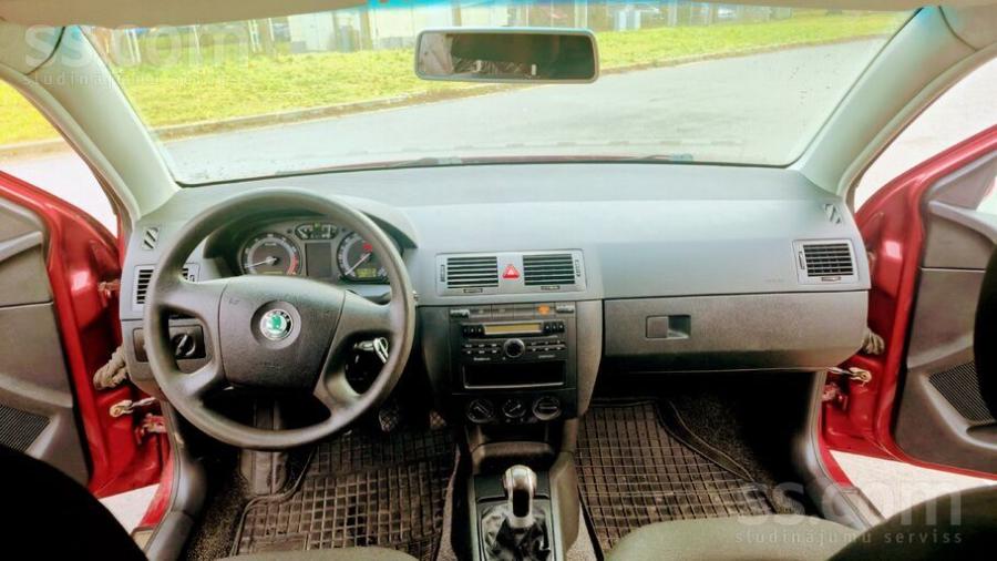 Sarkans Skoda Fabia 2006 Rīga, ar dzinēja tilpumu 2.00 L un nobraukumu 241 tūkst. km par 1470 €, foto 6 vietnē AUTOMOTO.COM.LV
