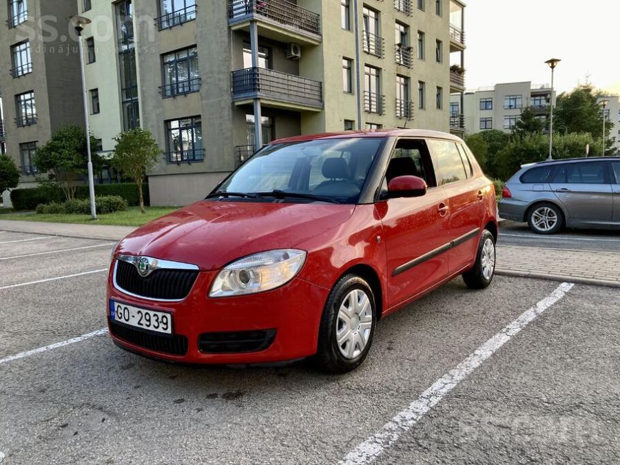 Sarkans Skoda Fabia 2007 Rīga, ar dzinēja tilpumu 1.20 L un nobraukumu 160 tūkst. km par 1900 €, foto 8 vietnē AUTOMOTO.COM.LV