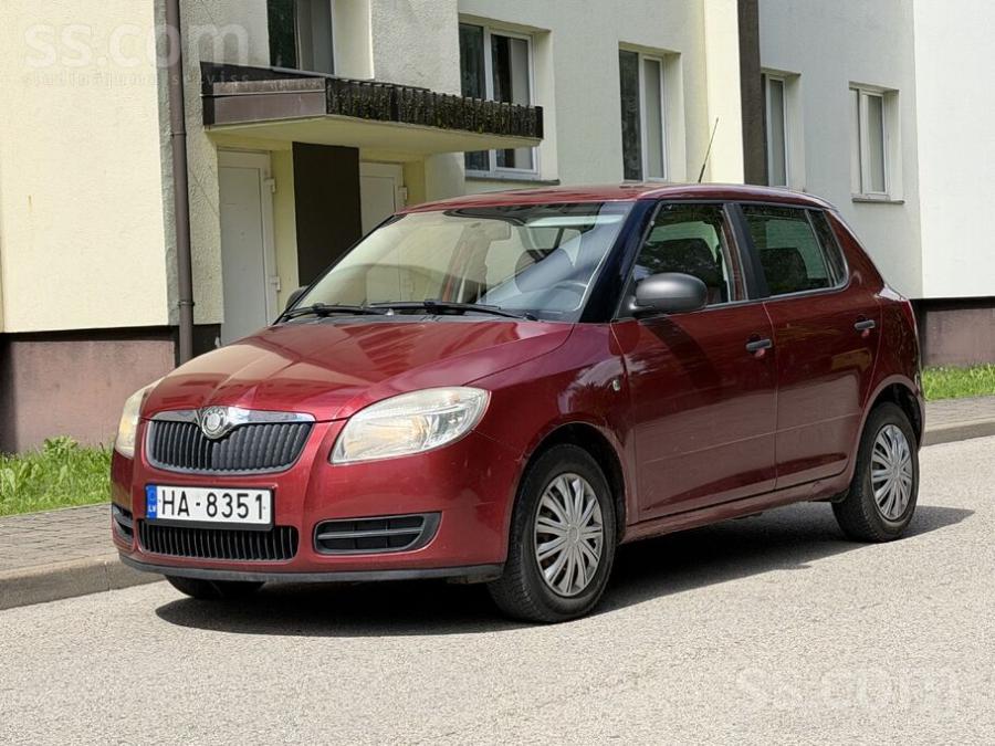 Красный Шкода Фабия 2008 в Айзкраукле, объемом двигателя 1.20 л и пробегом 171 тыс. км за 1770 €, фото 14 на AUTOMOTO.COM.LV