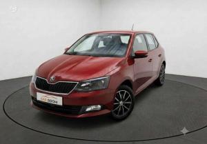 Sarkans Skoda Fabia 2015 Viļņa, ar dzinēja tilpumu 1.20 L un nobraukumu 250 tūkst. km par 4300 €, foto  vietnē AUTOMOTO.COM.LV