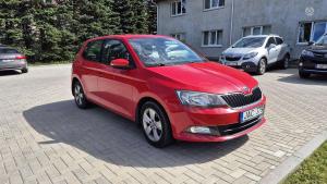 Sarkans Skoda Fabia 2015 Plungė, ar dzinēja tilpumu 1.20 L un nobraukumu 83 tūkst. km par 6100 €, foto  vietnē AUTOMOTO.COM.LV
