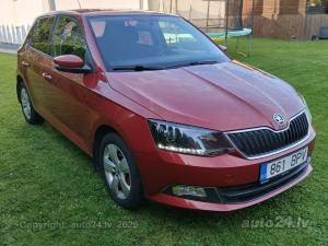 Sarkans Skoda Fabia 2016 Viljandi, ar dzinēja tilpumu 1.20 L un nobraukumu 150 tūkst. km par 5400 €, foto  vietnē AUTOMOTO.COM.LV