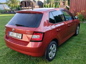 Sarkans Skoda Fabia 2016 Viljandi, ar dzinēja tilpumu 1.20 L un nobraukumu 150 tūkst. km par 5400 €, foto 4 vietnē AUTOMOTO.COM.LV