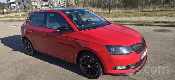 Красный Шкода Фабия 2018 в Рига, объемом двигателя 1.00 л и пробегом 110 тыс. км за 9500 €, фото 7 на AUTOMOTO.COM.LV
