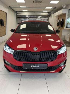 Red Skoda Fabia 2026 in Kaunas, with an engine capacity of 1.00 L and mileage of 5 thousand km for 22900 €, photo 3 on AUTOMOTO.COM.LV