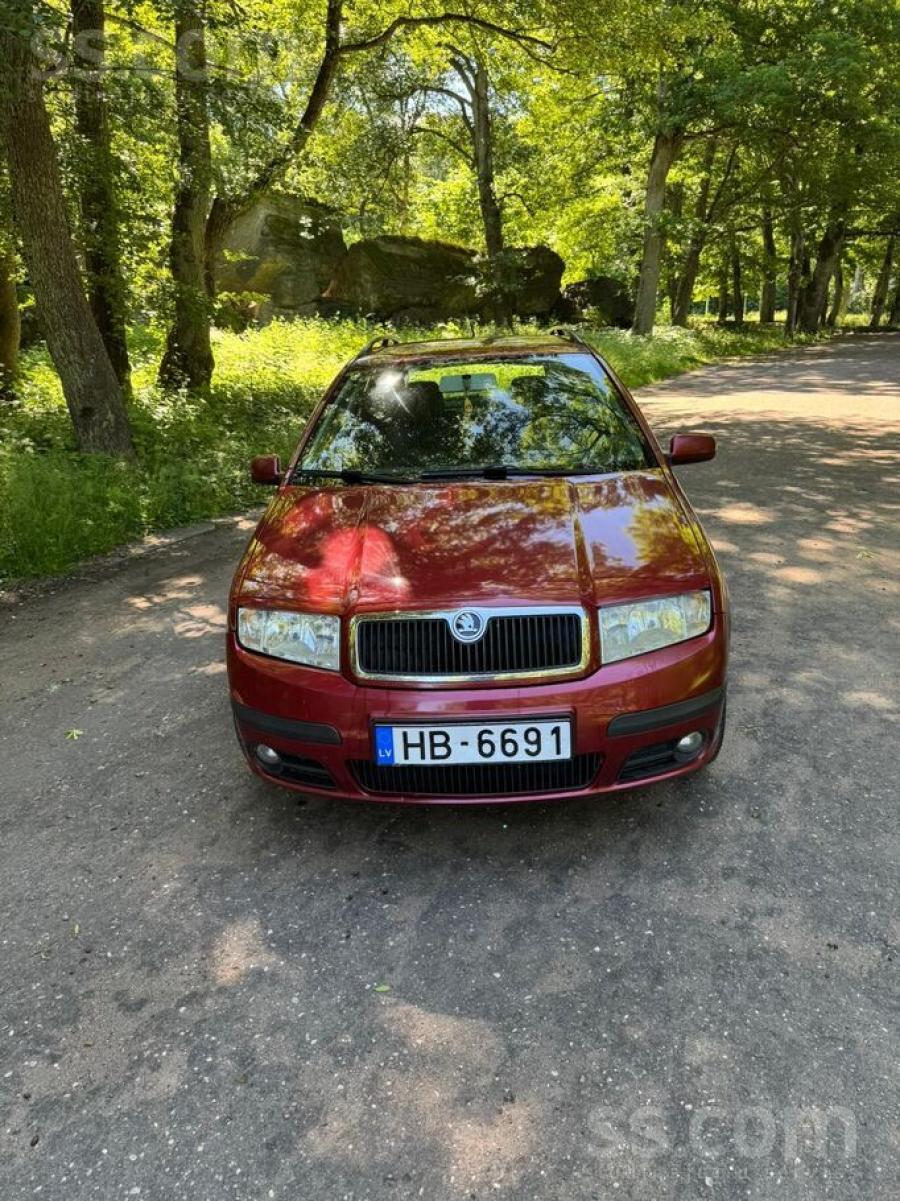 Sarkans Skoda Fabia 2008 Liepāja, ar dzinēja tilpumu 1.20 L un nobraukumu 179 tūkst. km par 950 €, foto 6 vietnē AUTOMOTO.COM.LV
