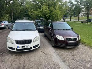 Sarkans Skoda Fabia 2010 Viļņa, ar dzinēja tilpumu 1.20 L un nobraukumu 231 tūkst. km par 333 €, foto  vietnē AUTOMOTO.COM.LV