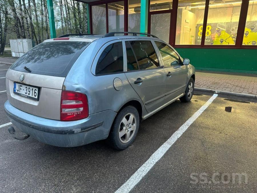 Skoda Fabia 2003 in Riga, with an engine capacity of 1.90 L and mileage of 350 thousand km for 650 €, photo 6 on AUTOMOTO.COM.LV