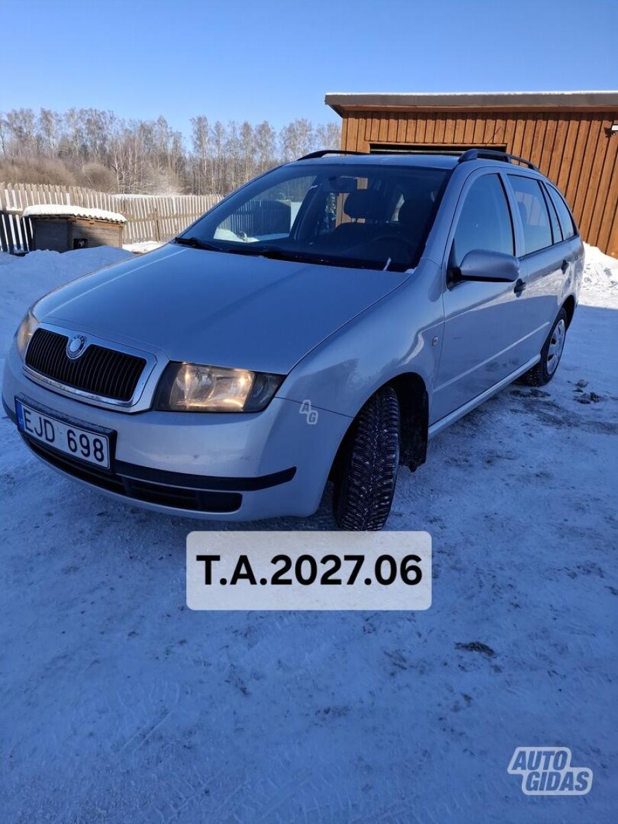 Skoda Fabia 2004 in Elektrenai, with an engine capacity of 1.90 L and mileage of 203 thousand km for 1490 €, photo 1 on AUTOMOTO.COM.LV