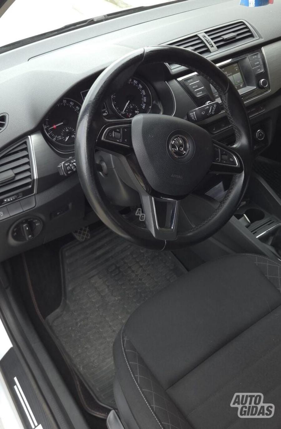 Skoda Fabia 2015 in Alytus, with an engine capacity of 1.40 L and mileage of 257 thousand km for 5600 €, photo 7 on AUTOMOTO.COM.LV