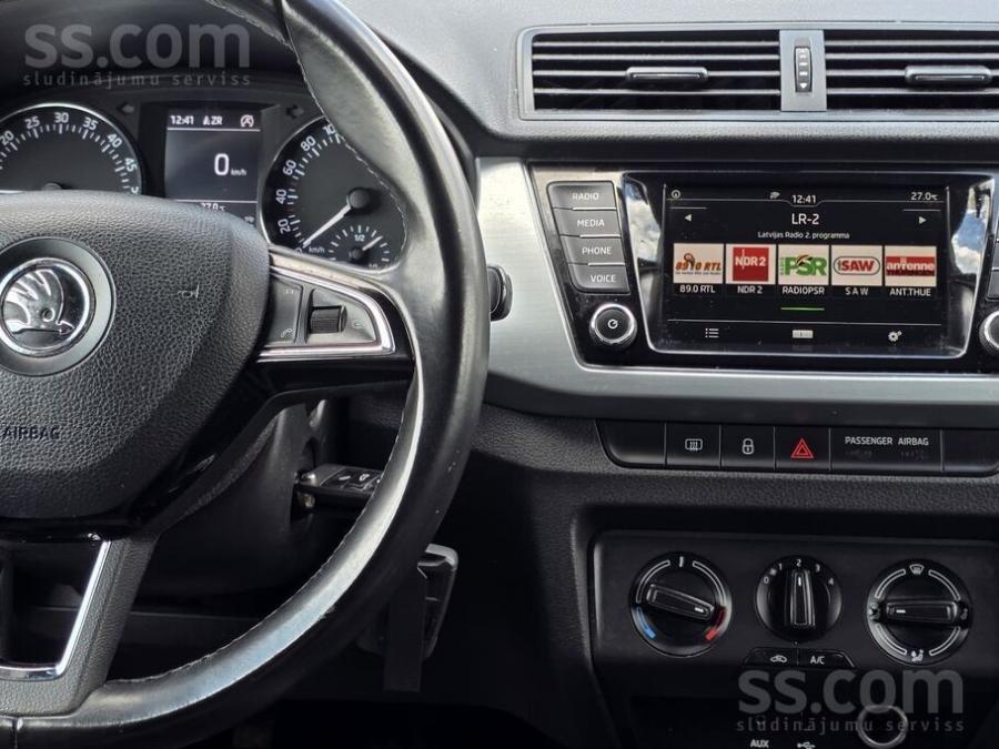 Skoda Fabia 2017 in Cesis, with an engine capacity of 1.40 L and mileage of 290 thousand km for 4450 €, photo 21 on AUTOMOTO.COM.LV