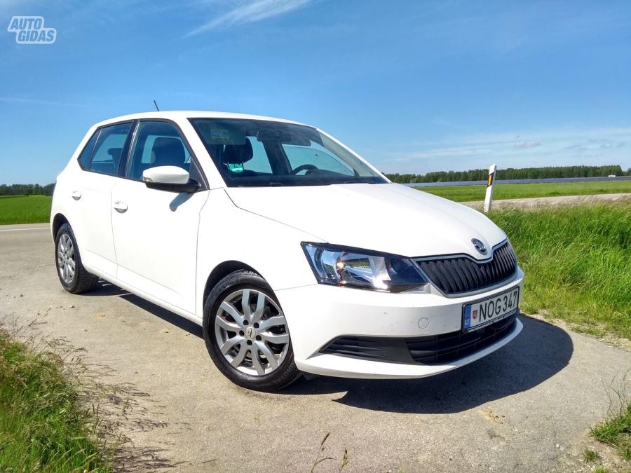White Skoda Fabia 2016 in Vilkaviskis, with an engine capacity of 1.40 L and mileage of 270 thousand km for 4550 €, photo 4 on AUTOMOTO.COM.LV