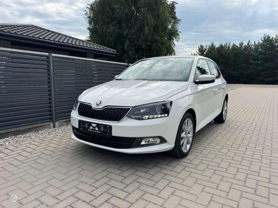 Balts Skoda Fabia 2016 Jurbarkas, ar dzinēja tilpumu 1.42 L un nobraukumu 46 tūkst. km par 6500 €, foto 1 vietnē AUTOMOTO.COM.LV