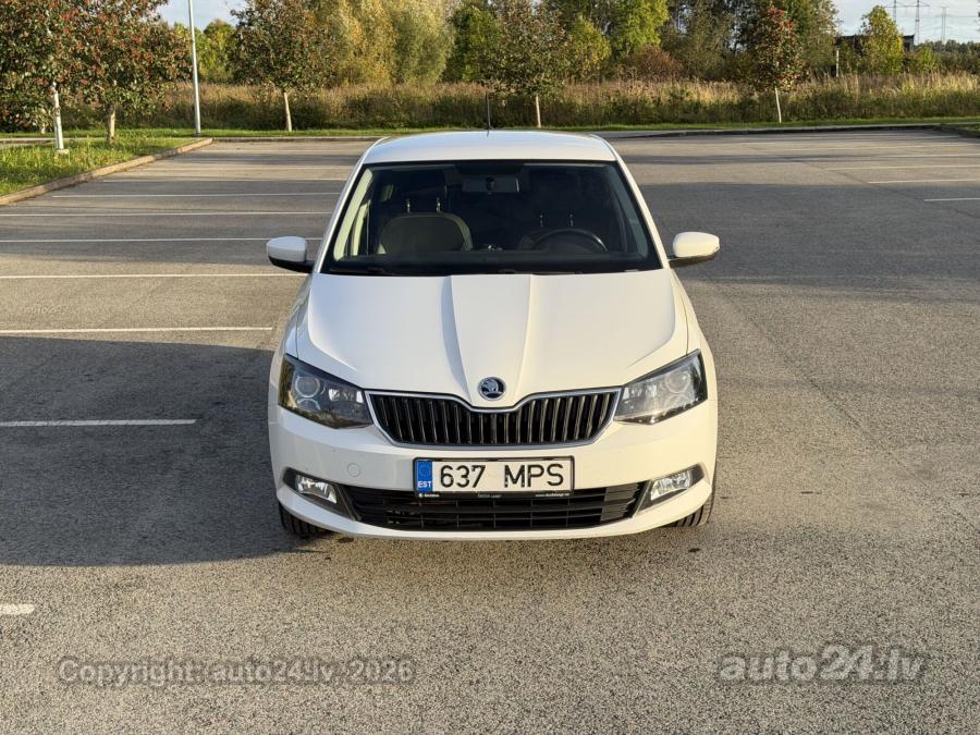 White Skoda Fabia 2016 in Tallinn, with an engine capacity of 1.20 L and mileage of 75 thousand km for 8900 €, photo 7 on AUTOMOTO.COM.LV