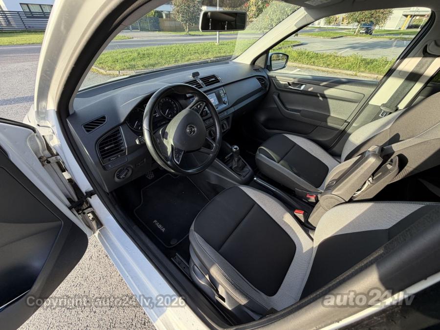 White Skoda Fabia 2016 in Tallinn, with an engine capacity of 1.20 L and mileage of 75 thousand km for 8900 €, photo 8 on AUTOMOTO.COM.LV