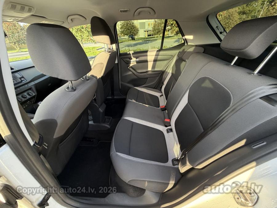 White Skoda Fabia 2016 in Tallinn, with an engine capacity of 1.20 L and mileage of 75 thousand km for 8900 €, photo 9 on AUTOMOTO.COM.LV