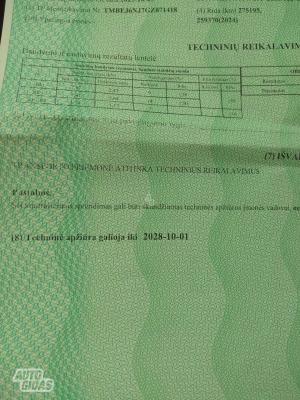 Белый Шкода Фабия 2016 в Вилкавишкис, объемом двигателя 1.40 л и пробегом 270 тыс. км за 3850 €, фото 3 на AUTOMOTO.COM.LV