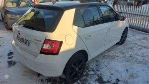 White Skoda Fabia 2017 in Kaunas, with an engine capacity of 1.42 L and mileage of 160 thousand km for 5300 €, photo 4 on AUTOMOTO.COM.LV