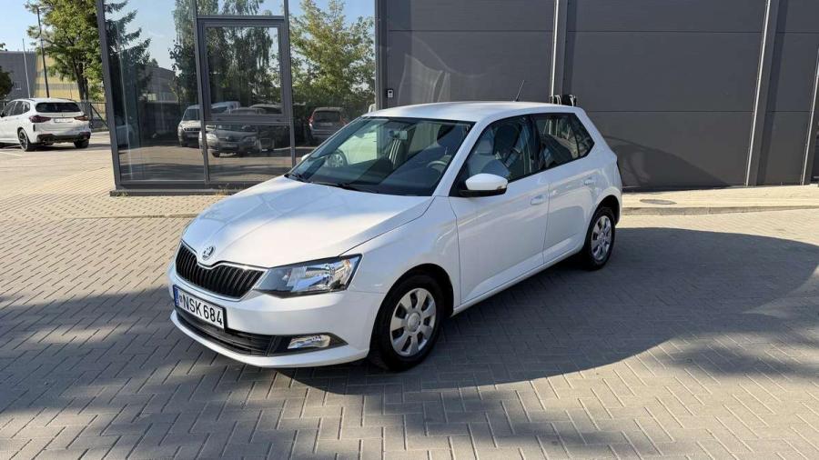 Balts Skoda Fabia 2017 Kauņa, ar dzinēja tilpumu 1.00 L un nobraukumu 142 tūkst. km par 5250 €, foto 1 vietnē AUTOMOTO.COM.LV