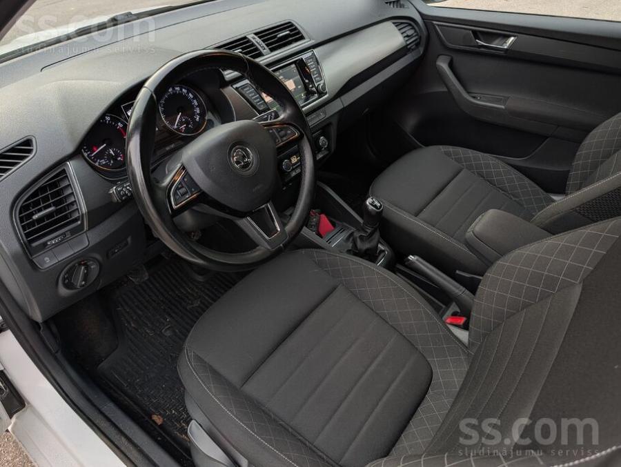 Balts Skoda Fabia 2017 Jūrmala, ar dzinēja tilpumu 1.20 L un nobraukumu 0 tūkst. km par 5450 €, foto 8 vietnē AUTOMOTO.COM.LV