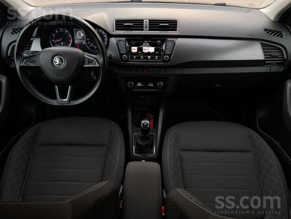 White Skoda Fabia 2017 in Jurmala, with an engine capacity of 1.20 L and mileage of 0 thousand km for 5450 €, photo 10 on AUTOMOTO.COM.LV