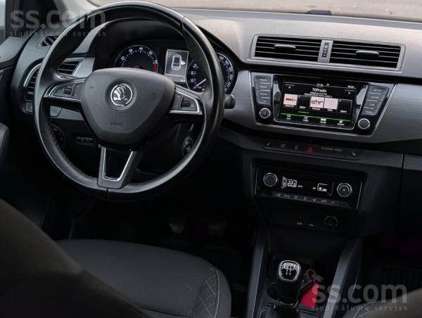 White Skoda Fabia 2017 in Jurmala, with an engine capacity of 1.20 L and mileage of 0 thousand km for 5450 €, photo 11 on AUTOMOTO.COM.LV