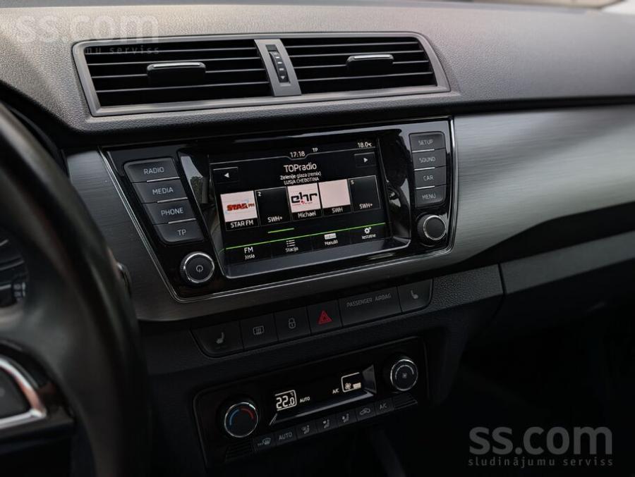 Balts Skoda Fabia 2017 Jūrmala, ar dzinēja tilpumu 1.20 L un nobraukumu 0 tūkst. km par 5450 €, foto 14 vietnē AUTOMOTO.COM.LV